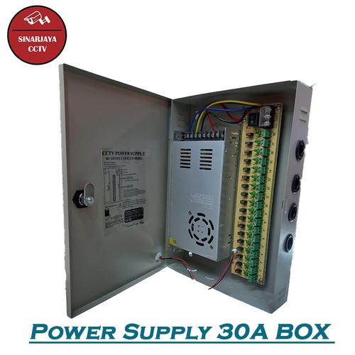 Jual POWER SUPPLY CCTV 12V 30A BOX - 20A Box - Jakarta Barat ...