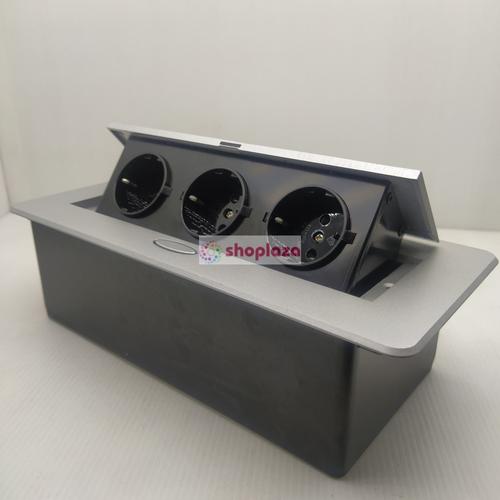 Jual STOP KONTAK MEJA TANAM COLOKAN TANAM LANTAI FLOOR/DESK OUTLET ...