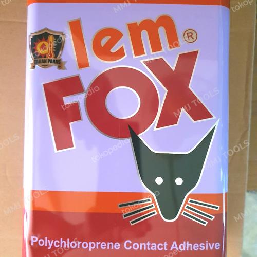 Jual Lem FOX kuning 2,5kg- Lem FOX kuning galon - Lem kuning FOX ...