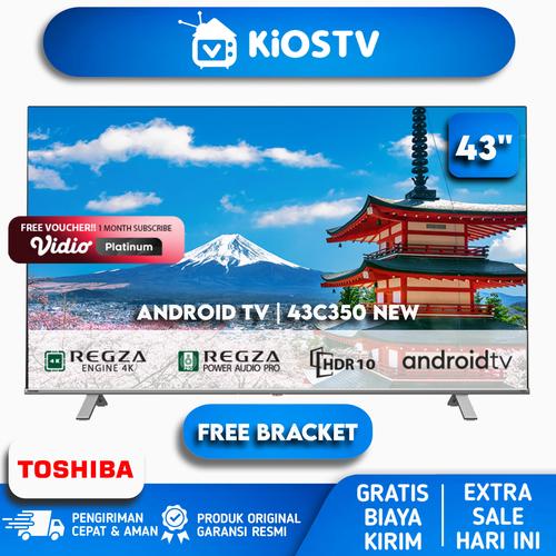 Jual TOSHIBA 43C350KP LED SMART TV 43 INCH DIGITAL ANDROID 4K UHD ...