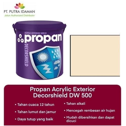 Jual CAT TEMBOK EXTERIOR PROPAN DECORSHIELD 2,5 L - HONEY CREAM YL 466 ...