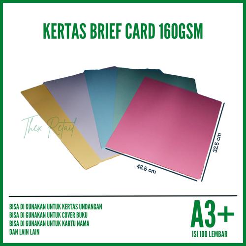 Jual Kertas BC A3 Plus isi 100 lembar / Kertas Brief Card A3 Plus / BC ...