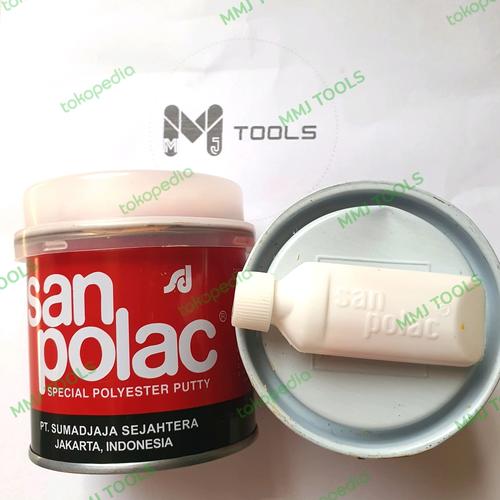 Jual Dempul SANPOLAC 250gram - SANPOLAC dempul - SANPOLAC PUTTY ...