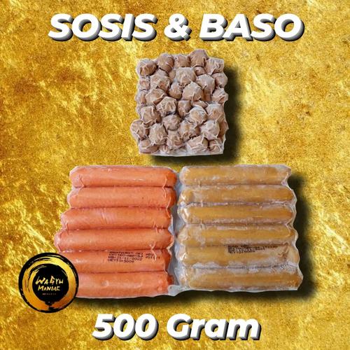 Jual SOSIS SAPI SOSIS AYAM BASO SAPI BELMONT 500 GRAM - SOSIS SAPI ...