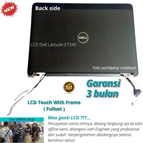 Jual LCD Dell Latitude E7240 7240 LCD + Touch screen ( Fullset ...