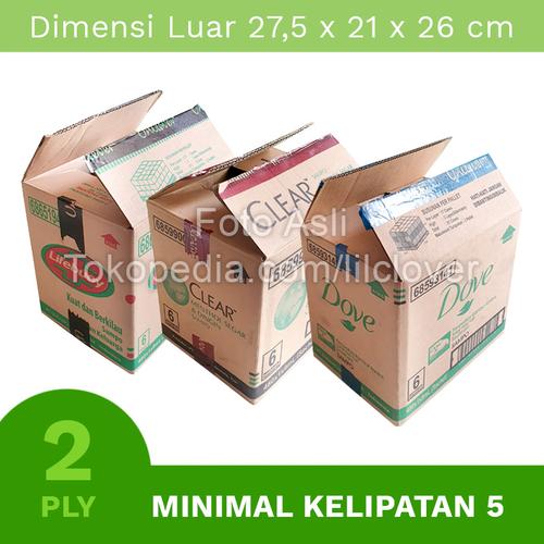 Jual Dus Packing Bekas / Kardus / Box / Dus Med Tebal 2 Ply Dove Clear ...