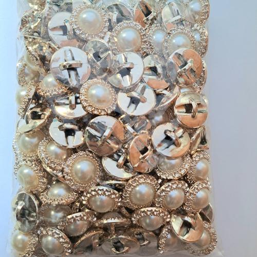 Jual kancing mutiara model bunga 2.5CM 144 - 18 MM - Jakarta Utara ...
