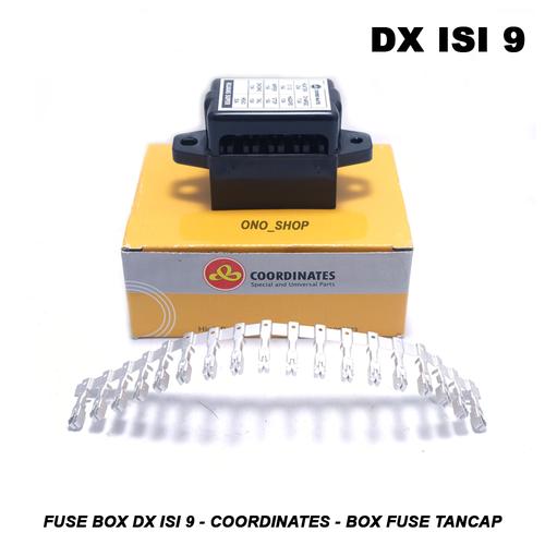 Jual Fuse Box DX Isi 9 - Coordinates - Box Fuse Tancap - Kijang Super ...