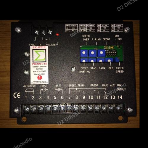 Jual SPEED CONTROL S6700H SEGMA CUMMINS - Jakarta Utara - D2 DIESEL ...