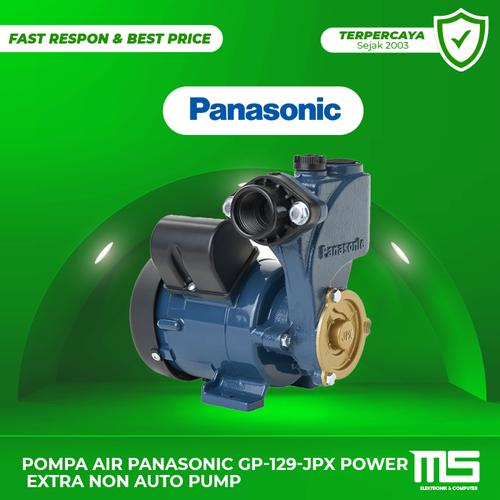 Jual Pompa Air Panasonic GP-129-JPX Power Extra Non Auto Pump - Kota ...