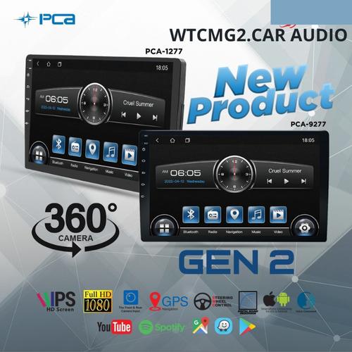 Jual head unit android pca gen 2 ram 4/64 GB 9 dan 10 inch - 9 inch ...