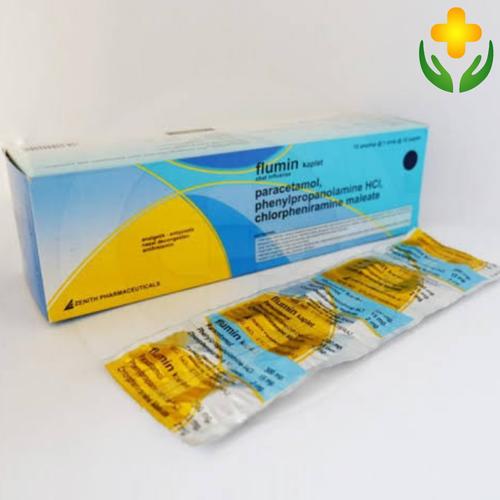 Jual Flumin Strip 10 Tablet Obat Batuk Pilek Demam Flu - Kab. Sidoarjo ...