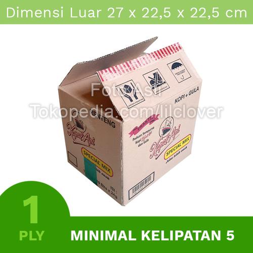 Jual Dus Packing Bekas / Kardus / Box / Dus Medium 1 Ply Kapal Api ...
