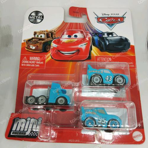 Jual Mattel Mini Racers Cars DINOCO LIGHTNING MCQUEEN GRAY THE KING ...