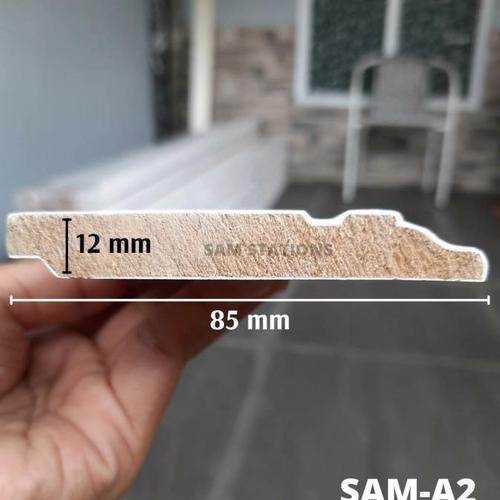 Jual SAM-A2 PLINT LANTAI SKIRTING LIST KAYU WALL MOLDING LIS DINDING ...