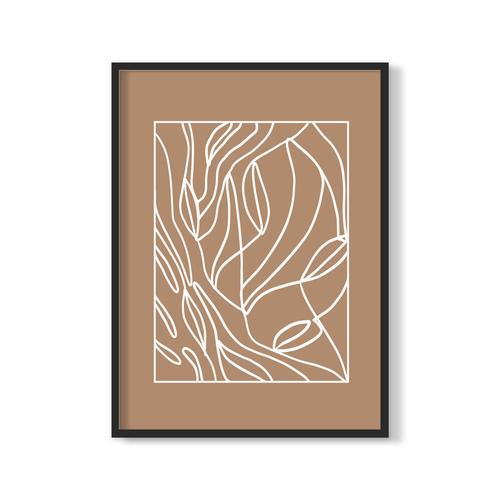 Promo Poster "Tangled" + Premium Frame Kayu - Hitam, Frame 30x40cm ...