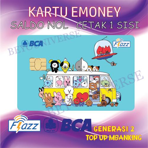 Jual KARTU FLAZZ GEN 2 Etoll KARTUN LUCU BT21 LINE KARAKTER BTS EMONEY BCA - BT21 C - Jakarta ...