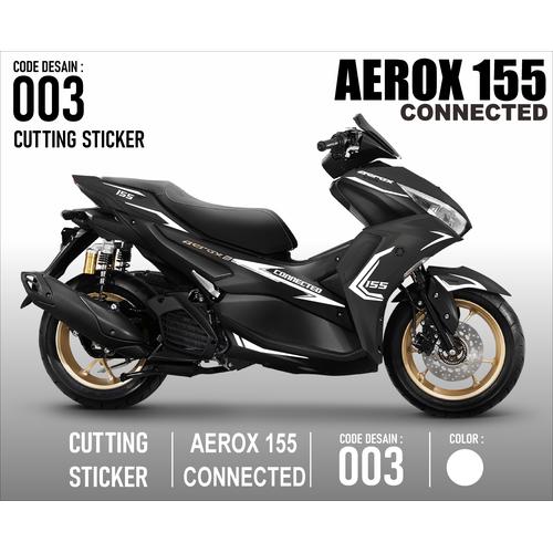 Jual Cutting Sticker Yamaha Aerox 155 Connected New 2021 Stiker AEROX ...