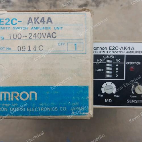 Jual OMRON E2C-AK4A Proximity Switch Amplifier 100-240VAC - Jakarta Barat - Kevin Electrical ...