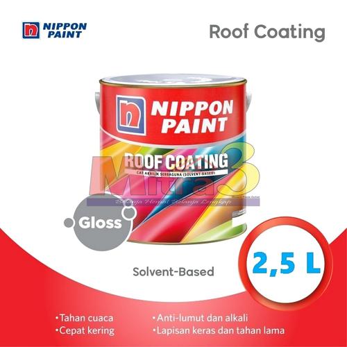 Jual Nippon ROOF COATING 2,5L / Cat Genteng Atap Seng Spandek Tahan ...