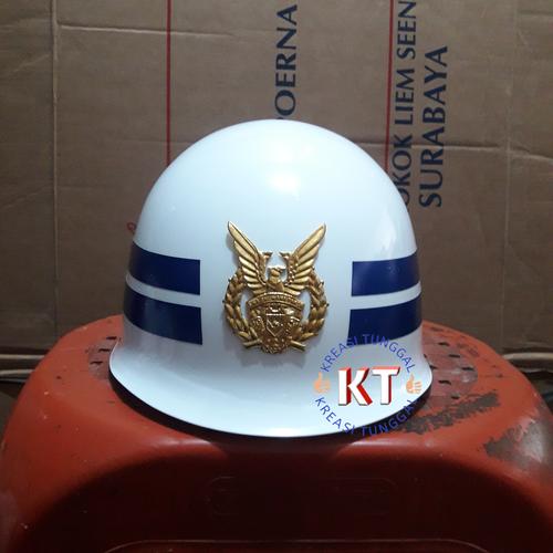 Jual Helm TNI AU logo lis/helm Au lis dua biru - Jakarta Pusat - Kreasi ...