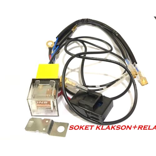 Jual RELAY KLAKSON SET PNP UNTUK 2PC KLAKSON SOKET RELAY KLAKSON MOTOR ...