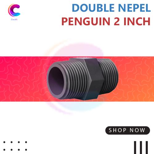 Jual Double Nepel PENGUIN 2 Inch Sambungan Drat Niple Nipple Nepel ...