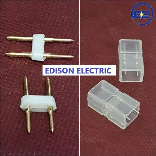Jual Pin/Jarum Soket/Socket Lampu LED Strip Selang 5050 220V/Neon Flex ...