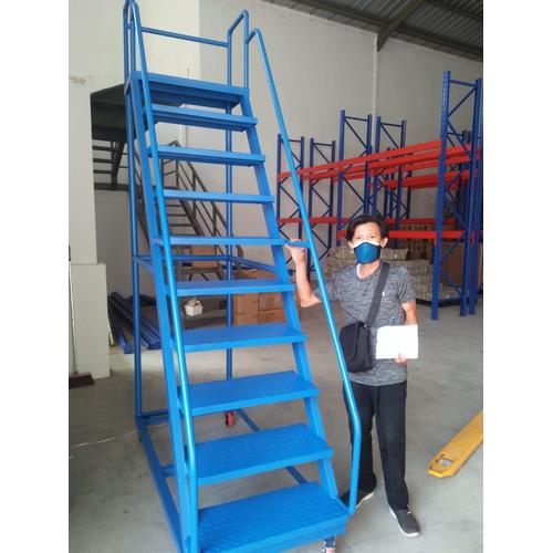 Jual Tangga Dorong Gudang dan Supermarket . Tangga Dorong Serbaguna - T ...