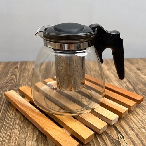 Jual Teko Teh Kaca Dengan Saringan Stainless - Tea Pot Kaca - Coffee ...