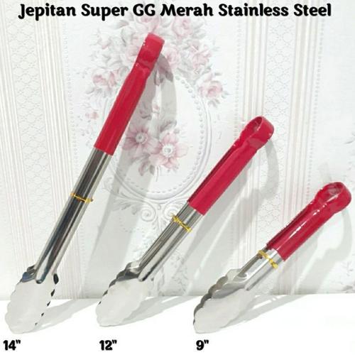 Jual Capitan Jepitan Makanan Gorengan Stainless Steel Tebal - 9inch. 24 ...