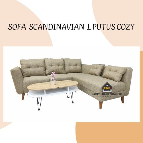 Jual Sofa Sudut L Putus Cozy Sofa Tamu minimalis Sofa Tamu Kursi tamu ...