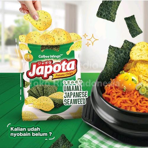 Jual Japota Keripik Kentang Rumput Laut (10x14g)/Potato Chips Renceng ...