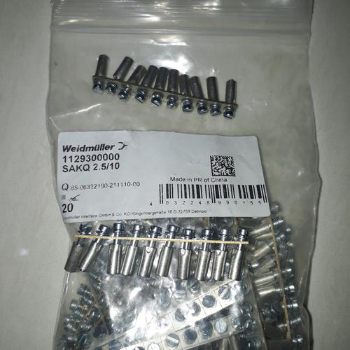 Jual SAKQ 2.5/10 jumper terminal block SAKDU 2.5N Weidmuller - Jakarta ...