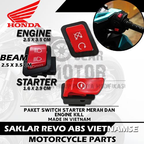 Jual Saklar Starter Warna Merah Vietnam Saklar cut off pengganti idling ...