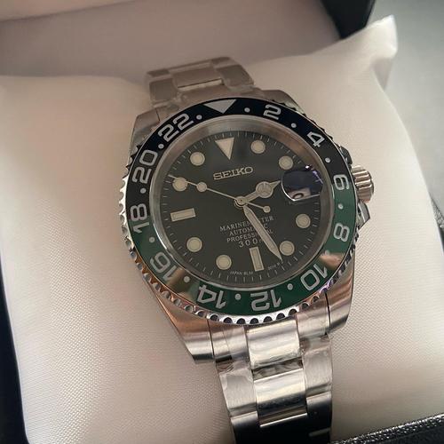 Jual Seiko mods gmt submariner sprite NH35 not skx turtle sumo samurai ...