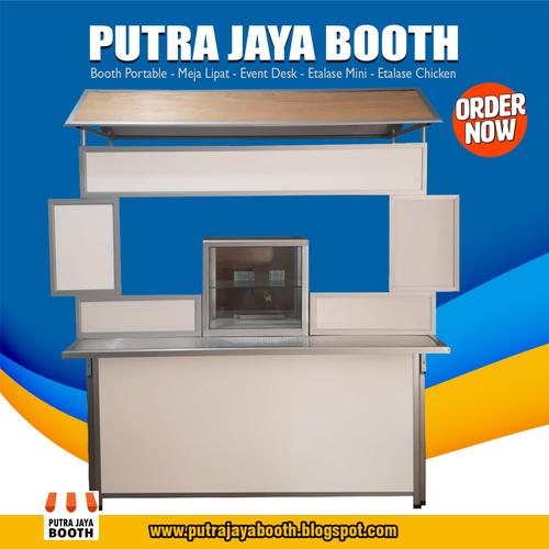 Jual Booth Portable Grobak Polos Esesoris + Etalase P. 150 L.80 T.80 ...