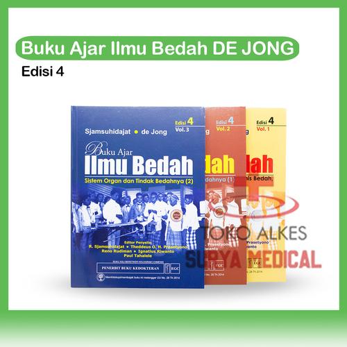 Jual Buku Ajar Ilmu Bedah DE JONG Edisi 4 - Kota Surabaya - Surya Medical Online | Tokopedia