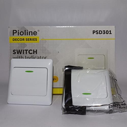 Jual Pioline Decor Series Saklar Dengan Indikator - Saklar 1 Tombol ...