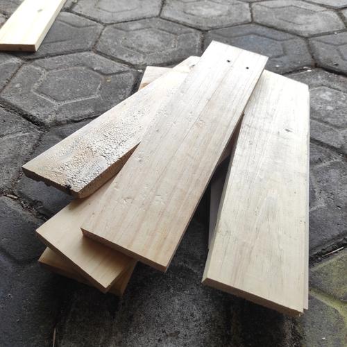 Jual Kayu Jati Belanda / Pinus / Jati londo papan batangan panjang 50 ...