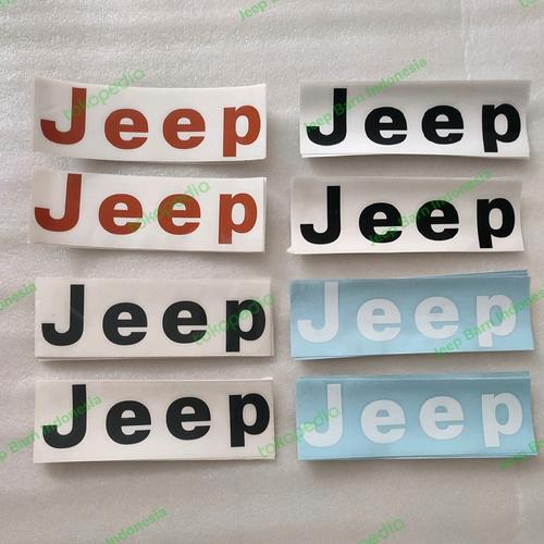 Jual Decal Sticker Jeep CJ7 CJ8 Body Samping Set - CJ7 and CJ8 ...