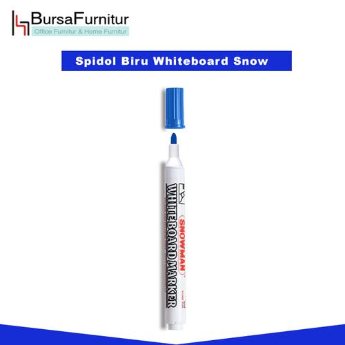 Jual Spidol Warna BIRU Untuk WHiteboard (Snowman) - Jakarta Barat ...