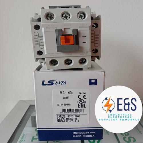Jual Kontaktor LS METASOL MC-40A 3P 2NO 2NC 110V 220V 380V / MC40A - MC ...