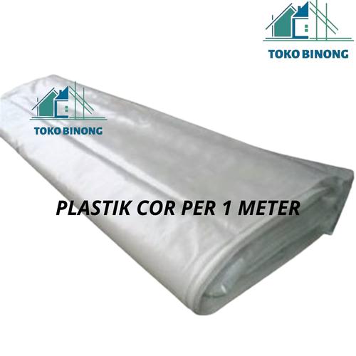 Jual Plastik Bangunan Dak Beton Plastik Cor Bening 2 Lapis Per 1 Meter ...