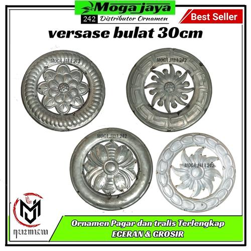 Jual ornamen pintu pagar versase ring bulat 30cm - RING-DAUN-30CM - Kab ...