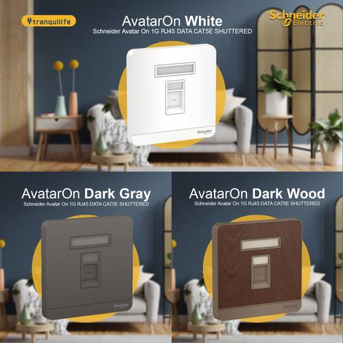 Promo Schneider Avatar On 1G RJ45 CAT5E Colokan Data Internet Telepon ...