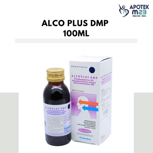 Jual Alco Plus DMP 100 ml - Meredakan Batuk yang disertai Bersin - Kota ...