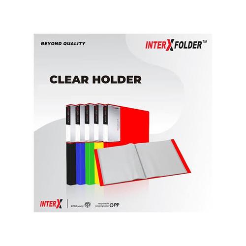 Jual Clear holder inter X I map plastik I dokumen keeper folio isi 20 ...