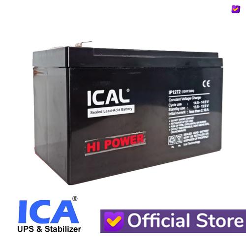 Promo BATERAI BATTERY UPS 12V 7AH ICAL IP272 HI POWER - Jakarta Pusat ...