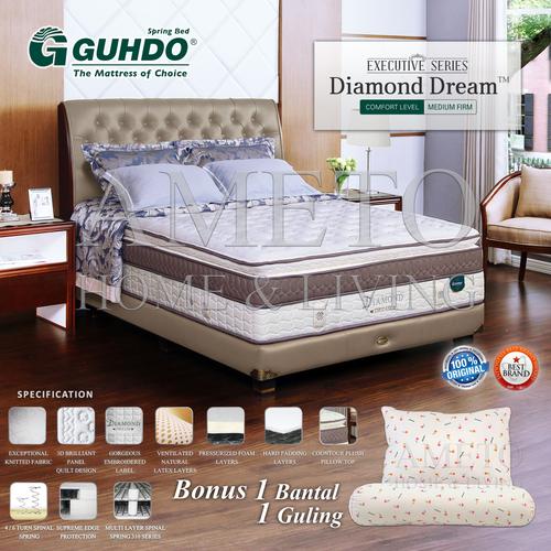 Jual Diamond Dream Latex 120x200 Legacy Virginian Set - Spring Bed Guhdo - Hitam - Kota Depok ...